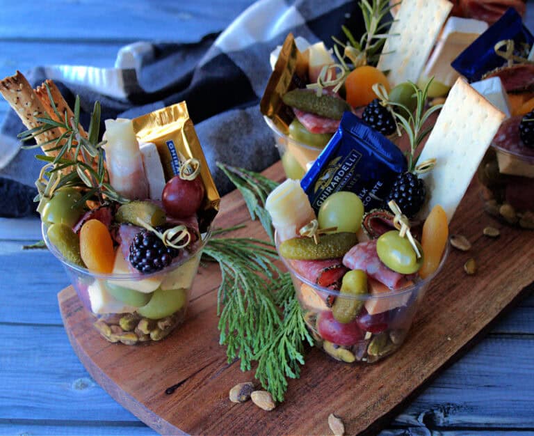 Individual Charcuterie Cups - holidays, game day - A Gouda Life