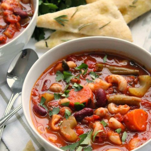Minestrone Soup - authentic classic recipe - A Gouda Life